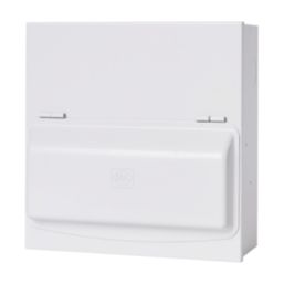 MK Sentry 8-Module Unpopulated Enclosure Only Consumer Unit - Screwfix