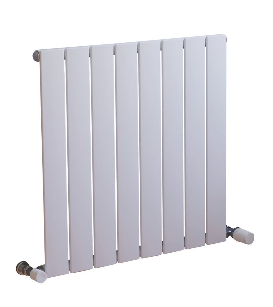 Ximax 600mm x 595mm 1403BTU White Vertical Designer Radiator - Screwfix