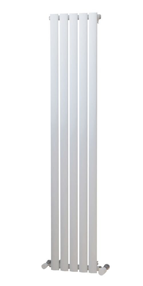 Ximax Fortuna 1500mm x 294mm 1778BTU White Vertical Designer Radiator ...