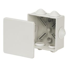 Vimark 6-Entry Square Junction Box with Knockouts 88mm x 45mm x 88mm ...