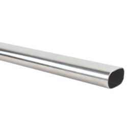 Essentials Tube Polished Stainless Steel 1220mm x 30mm - Screwfix