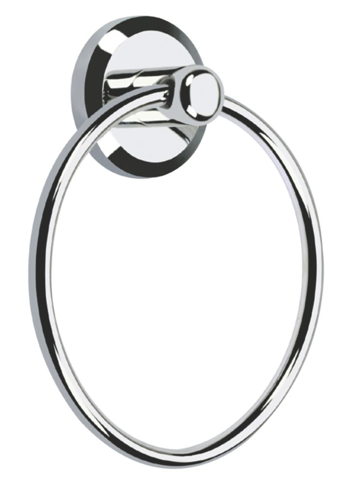 Bristan Solo Towel Ring Chrome - Screwfix