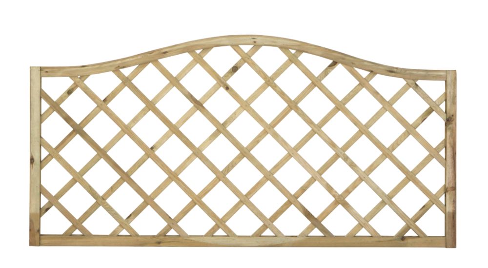 6 ' 3 ' Lattice Fence Panels | Fencing | Screwfix.com