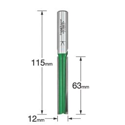Trend C172X1/2TC 1/2" Straight Router Cutter 12mm x 63mm - Screwfix