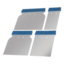 Silverline Body Filler Application Set 4 Pcs - Screwfix