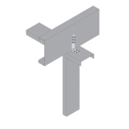 Simpson Strong-Tie Reinforced Angle Brackets Galvanised 30mm x 55mm 25 ...