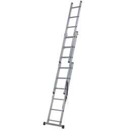 Werner Aluminium 3.51m Combination Ladder - Screwfix