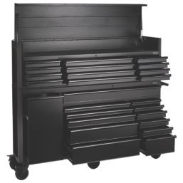 Bunker 25-Drawer Modular Roller Cabinet & Tool Chest - Screwfix