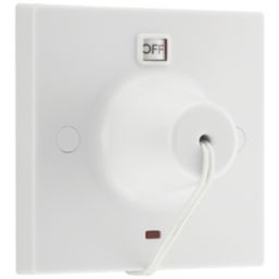 British General 50A 1-Way Ceiling Switch White On/Off Indicator - Screwfix