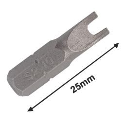 Titan 6.35mm Hex Shank Mixed Screwdriver Bits 33 Piece Set - Screwfix