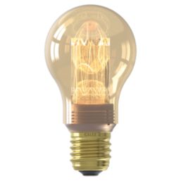 Calex Fiber Gold E27 A60 LED Light Bulb 120lm 4W 3 Pack - Screwfix