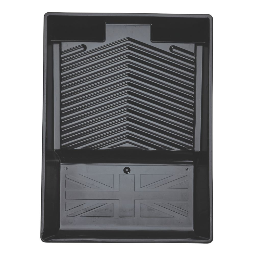 Harris Trade 9" Deep Ridge Paint Tray Black | Scuttles, Kits & Trays ...