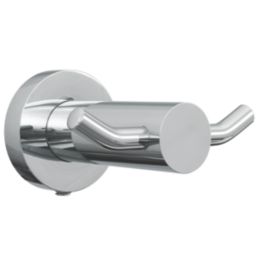 ETAL Double Robe Hook Stainless Steel - Screwfix