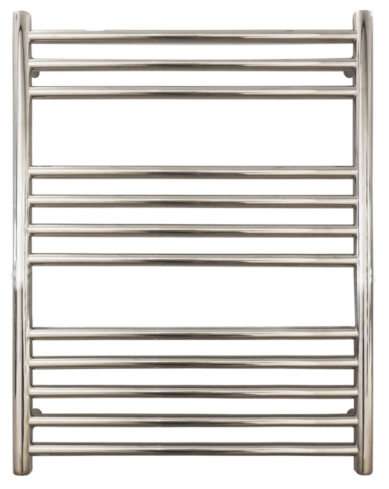 Towelrads 800mm x 600mm 674BTU Stainless Steel Flat Designer Towel ...