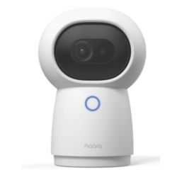 Aqara G3 CH-H03 Mains-Powered Black Wireless 2K Indoor Cylinder Smart Home Camera Hub - Screwfix