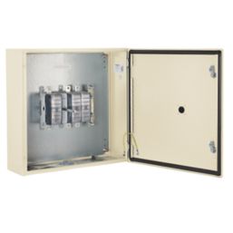 Contactum DFS200K 200A 3P+N+E Fused 3-Phase Enclosed Switch Fuse - Screwfix