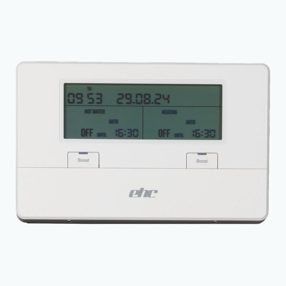 EHC 2-Channel Wired Programmer - Screwfix