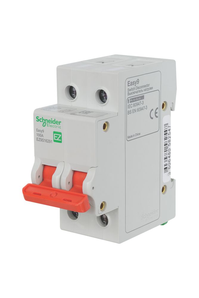 Schneider Electric Easy9 100A DP Switch Disconnnector | Isolation ...