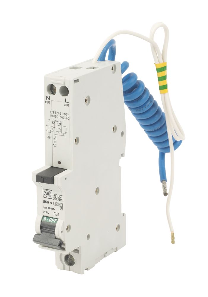 MK Sentry RCBOs | Power Distribution & Circuit Protection | Screwfix.com