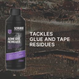 Scrubb Adhesive & Sticky Residue Remover 250ml - Screwfix