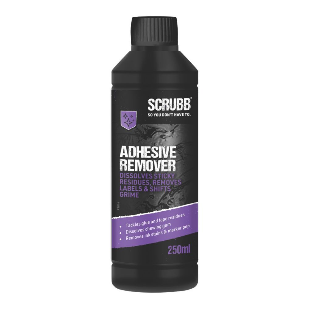 Scrubb Adhesive Remover 250ml Screwfix