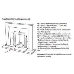 Focal Point Lulworth Stainless Steel Rotary Control Gas Inset Flueless ...