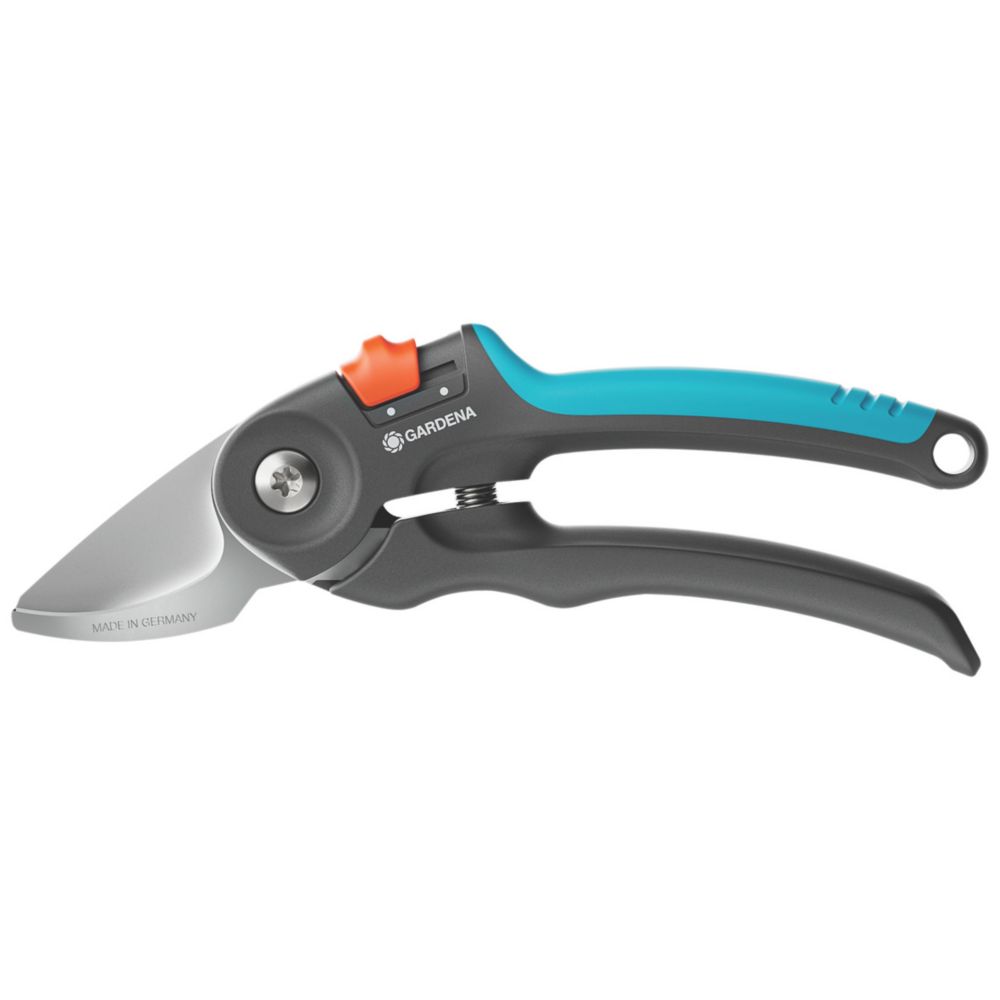 Gardena Bypass PremiumCut Secateurs 9.68" (246mm) - Screwfix