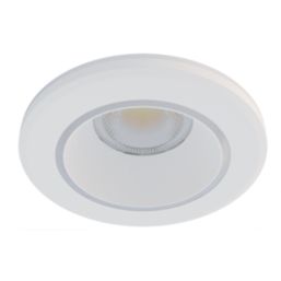 Calex Halo Fixed LED Downlight White 6.5W 340lm 3 Pack - Screwfix