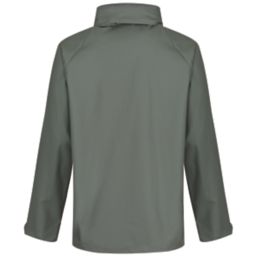 Regatta Stormflex II Waterproof Jacket Olive Medium Size 39 1/2" Chest ...