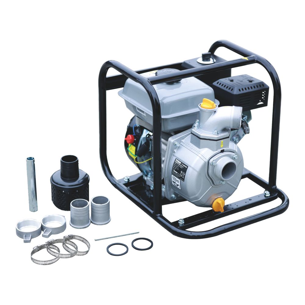 Titan 3.70hp Petrol Clean Water Pump - Screwfix