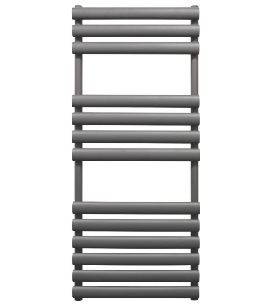 Towelrads 1200mm x 500mm 1828BTU Anthracite Flat Designer Towel ...