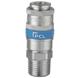 PCL AC21JM/SFXB Quick Release Airflow Coupling 1/2" - Screwfix