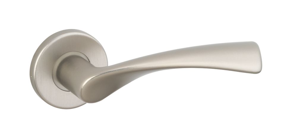 Stainless Steel Door Handles | Door Furniture | Screwfix.com
