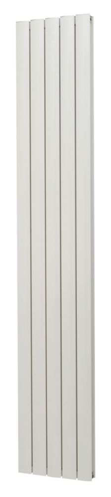 Glow 2000mm x 345mm 4559BTU White Vertical Designer Radiator - Screwfix