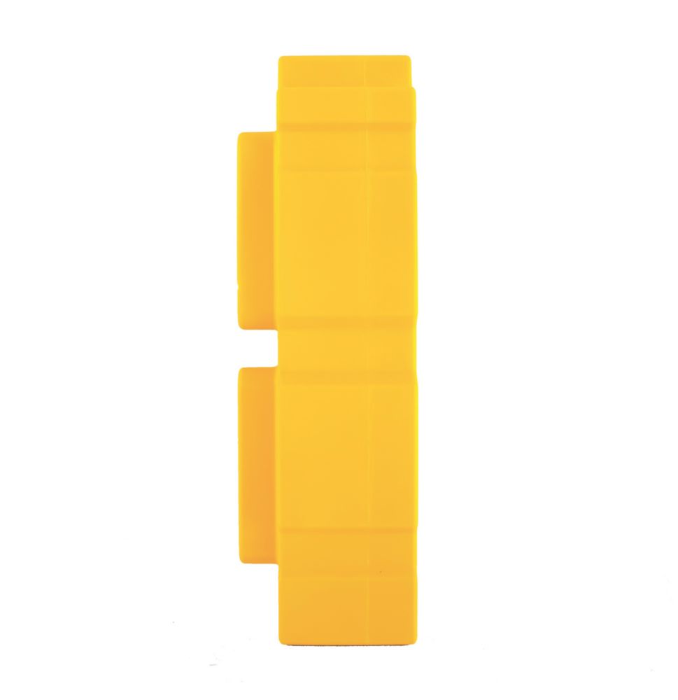 Addgards 250IN Column Protector Infills Yellow 250mm - Screwfix