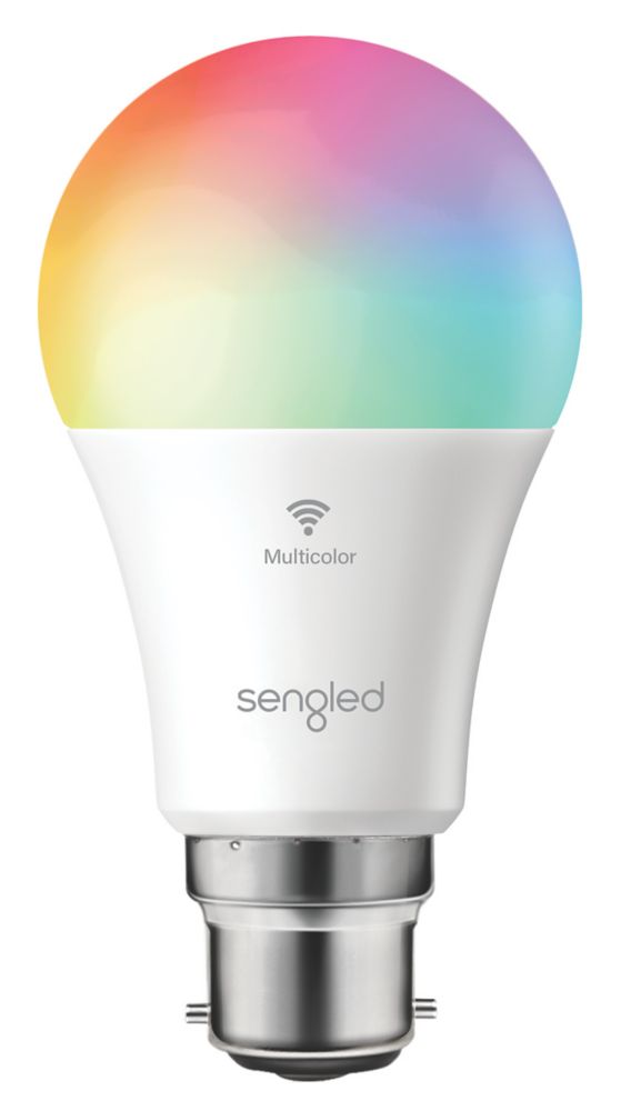 Sengled W21-U33 BC A60 RGB & White LED Smart Light Bulb 7.8W 806lm 6 ...