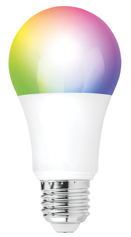 Aurora Aone Bluetooth E27 GLS RGB & White LED Smart Light Bulb 8W 800lm ...