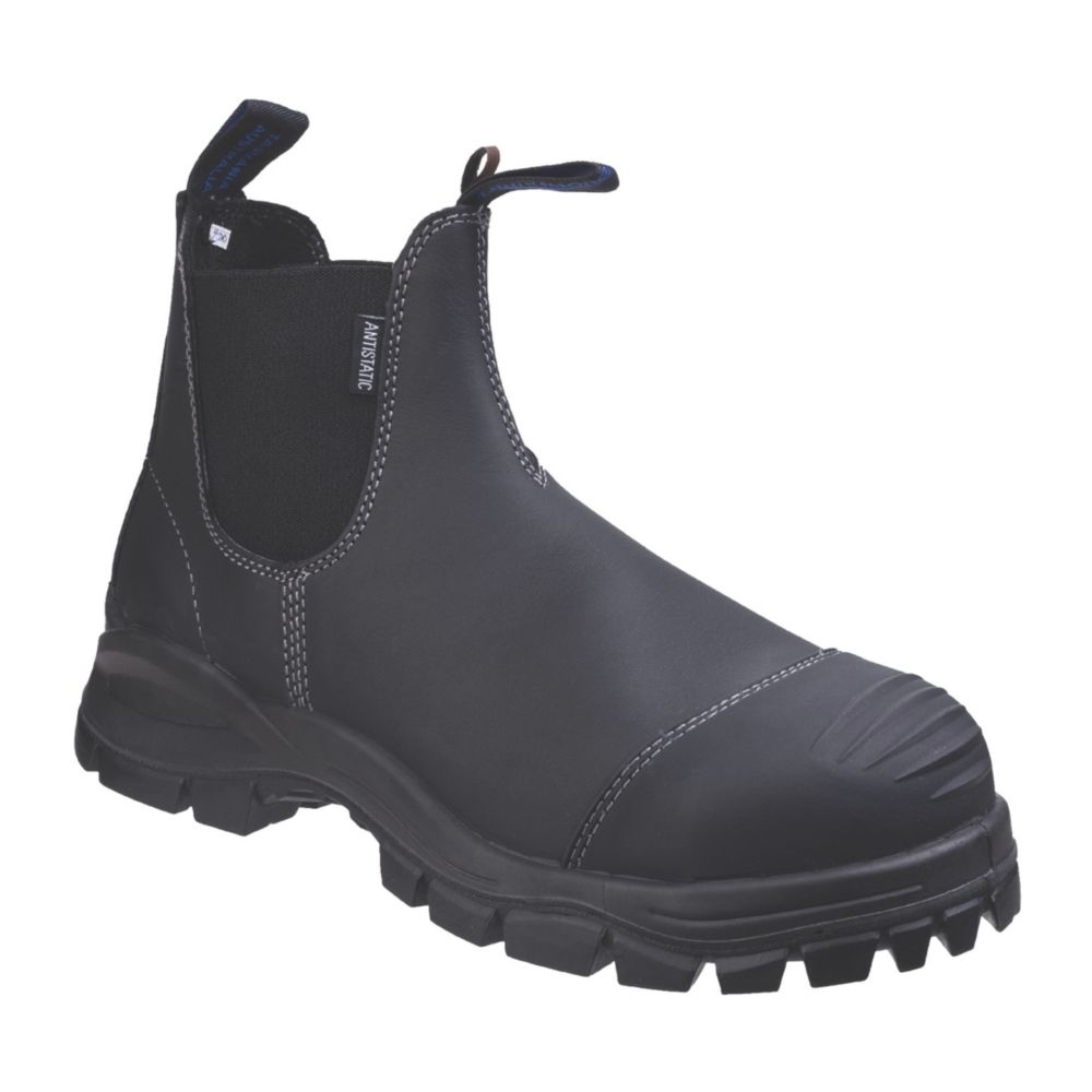 Blundstone 910 Size 10 Black Water-Resistant Steel Toe Cap Safety ...