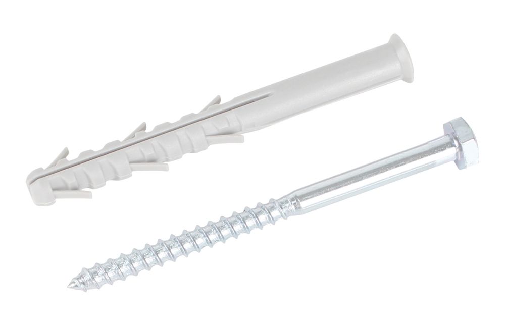 Easyfix Hex Long Expansion Frame Fixings 10mm x 100mm 12 Pack - Screwfix