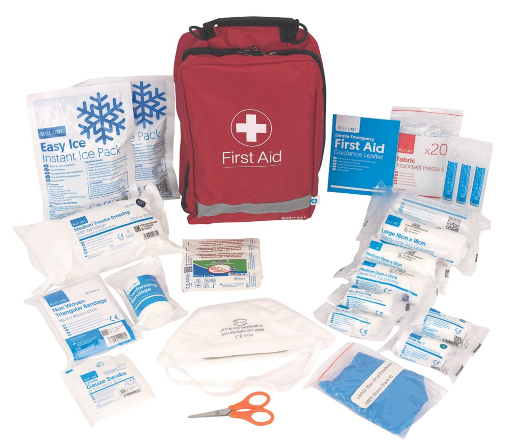 Wallace Cameron Joiners First Aid Pouch 56 Pcs | First Aid Kits ...
