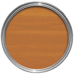 V33 2.5Ltr Teak Satin Solvent-Based Exterior Wood Stain - Screwfix