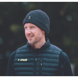 Apache Dawson Beanie Hat Charcoal Grey - Screwfix