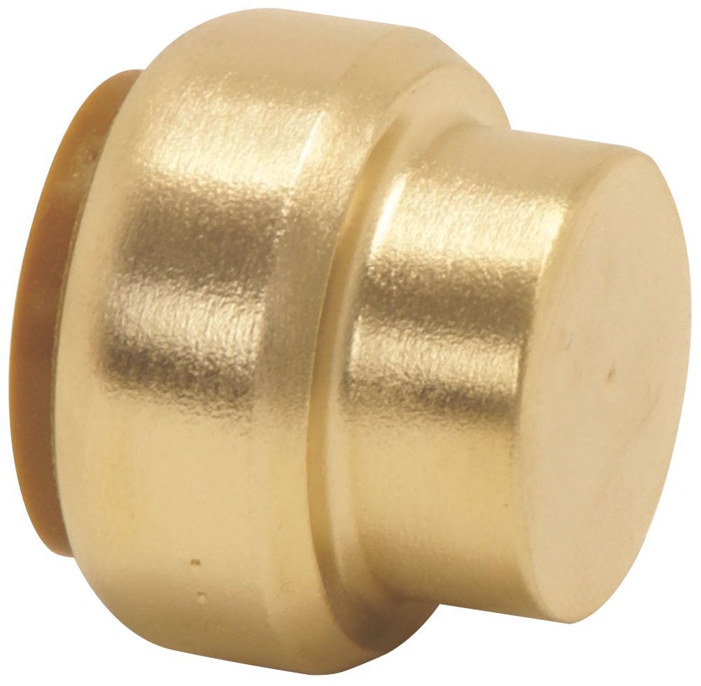 Brass Stop Ends Pipe Fittings | Plumbing | Screwfix.com