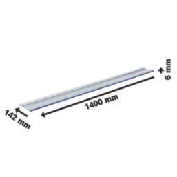 Bosch FSN 1400 2 x 1400mm Cross-Cutting Guide Rail Kit 4 Pieces - Screwfix