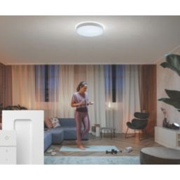 Philips Hue Ambiance Enrave LED Ceiling Light White 33.5W 3300-4300lm ...