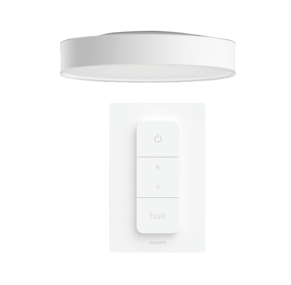 Philips Hue Ambiance Enrave LED Ceiling Light White 33.5W 3300-4300lm ...