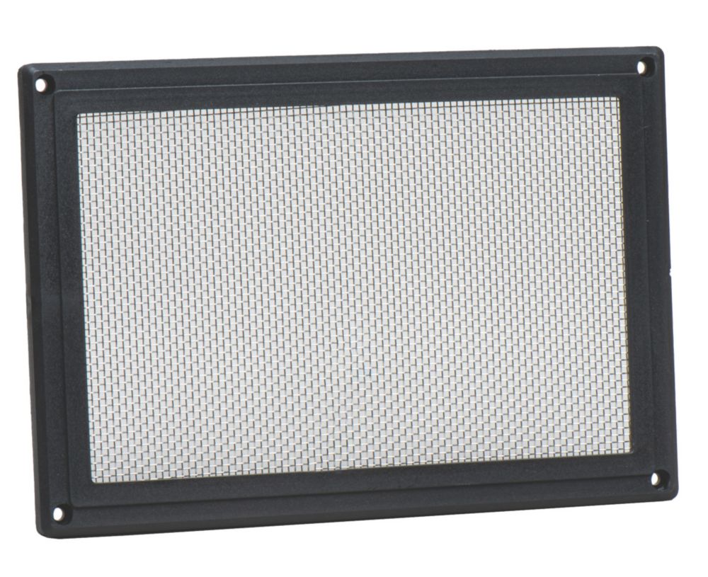 Broadfix Preventavent Black Rodent & Crawling Insect Medium Air Brick ...