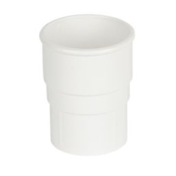 FloPlast Round Socket White 68mm - Screwfix