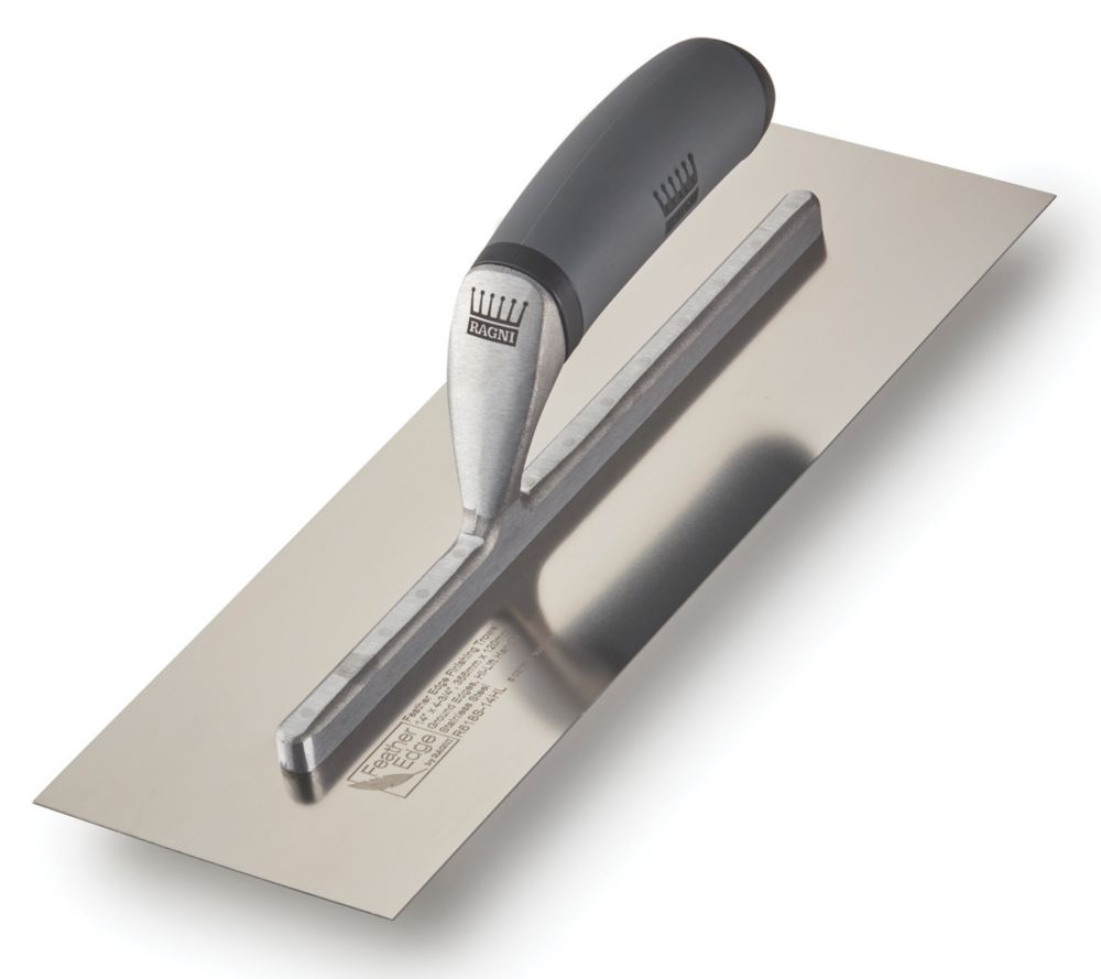 Ragni FeatherEdge Finishing Trowel 14" x 4 3/4" - Screwfix