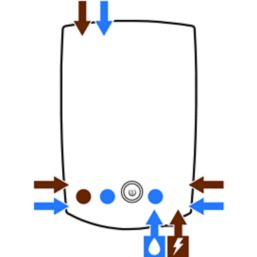 Triton Enrich White 8.5kW Manual Electric Shower - Screwfix